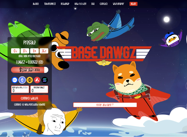 Trending Meme Coin Base Dawgz Raises $1.5M in Presale – Next Base Token ...